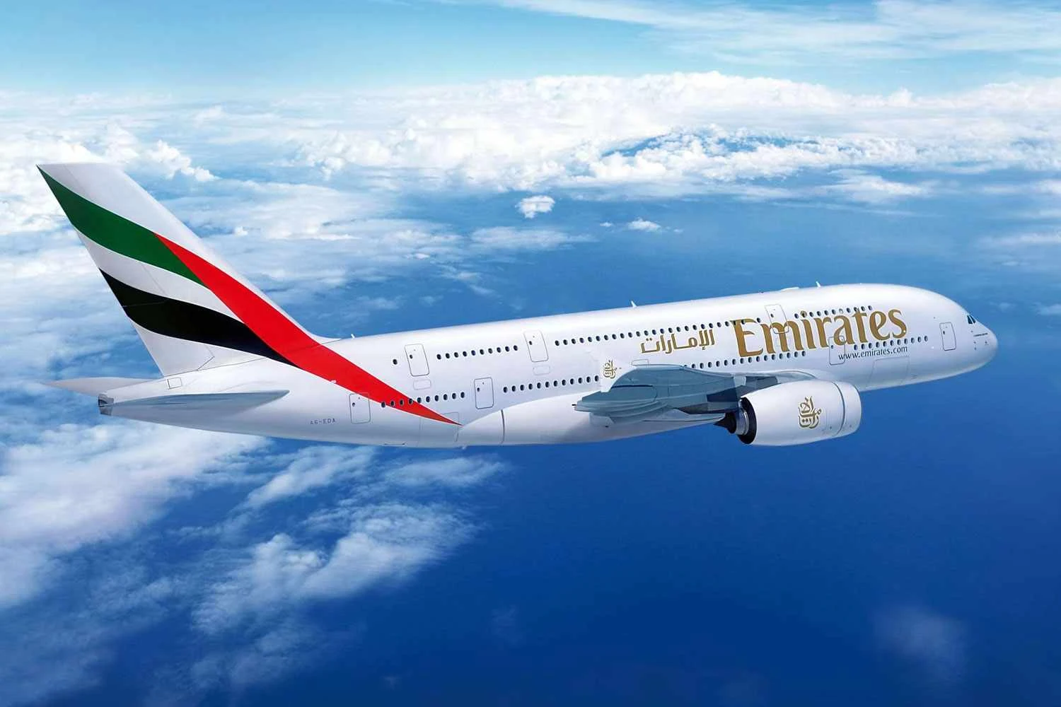 Emirates' first Airbus A380 becomes baggage tags - Air Data News
