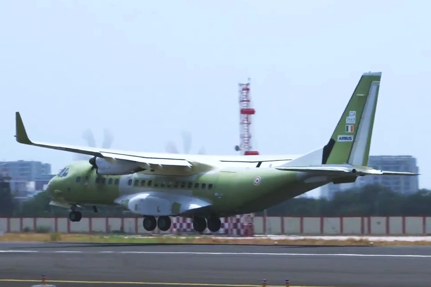 The first India-built Airbus C295 takes to the skies - Air Data News